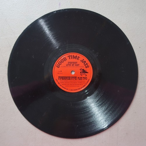 FIREHOUSE FIVE PLUS TWO BRASS BELL/ EVERYBODY LOVES MY BABY 78 D-1 | eBay