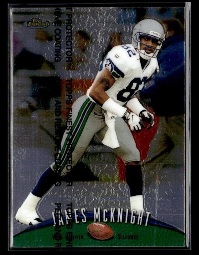 1998 Finest #165 James McKnight Card Seattle Seahawks | eBay