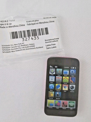 Retro Scholastic Smartphone Eraser Pink 1st iPhone UNUSED 2000's New in ...