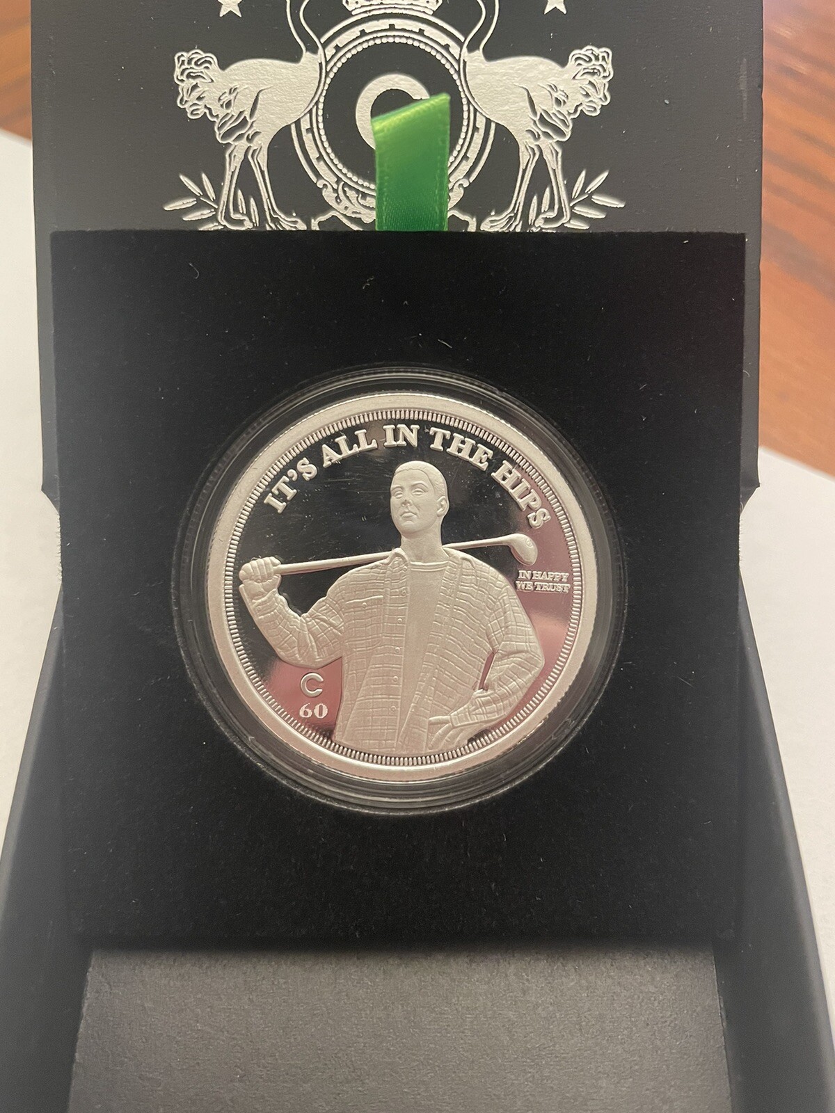 The CHIVE | Happy Gilmore, “It’s all in the Hips” Silver 1 Oz Coin ...