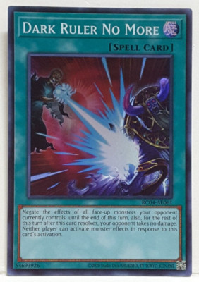 Konami Yugioh Asian-English Dark Ruler No More RC04-AE061 Super Rare | eBay