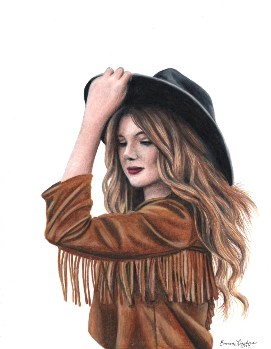 Colored Pencil Drawings Of Women