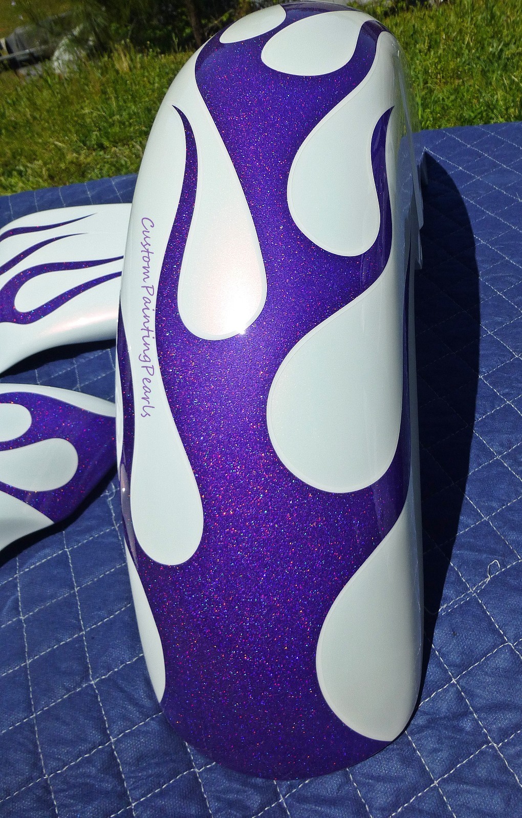 25g DEEP PURPLE metal flake .004" colorshift HOK Kandies PPG ...