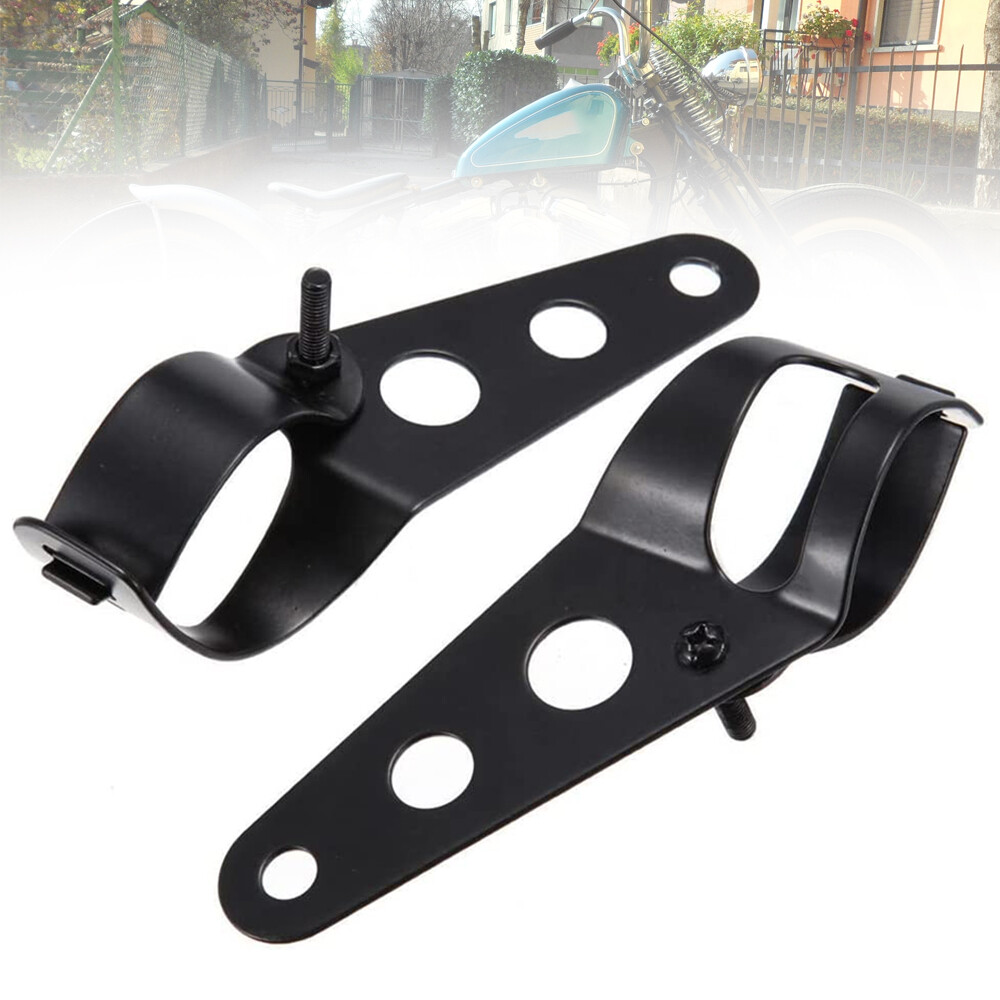 Headlight Mount Bracket Fork Ear 1 Pair Durable Fit For 35mm-43mm Fork ...