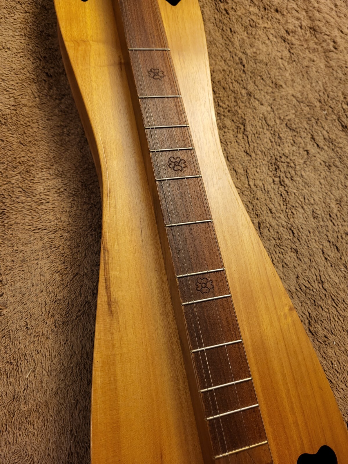 Exceptional Homer Ledford Rose Decorated Mountain Dulcimer, Nice! | eBay