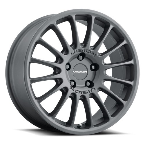 1 New 20x8.5 Vision 477 Monaco Satin Black 5x108 5x4.25 ET35 Wheel Rim ...