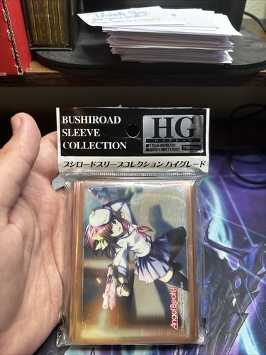 Bushiroad HG vol.134 Angel Beats! Yuri Nakamura Sleeves 60 ct New ...