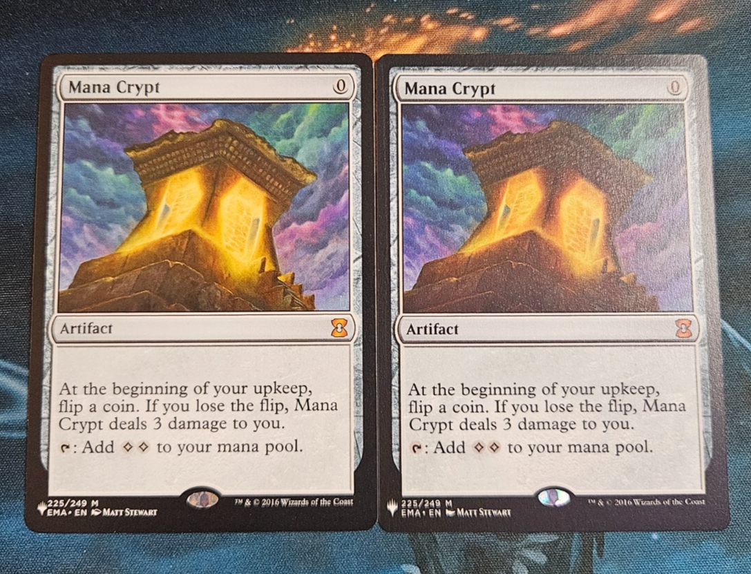 1X Mana Crypt, NM, Mystery Booster, Magic, MTG, 2 Available | eBay