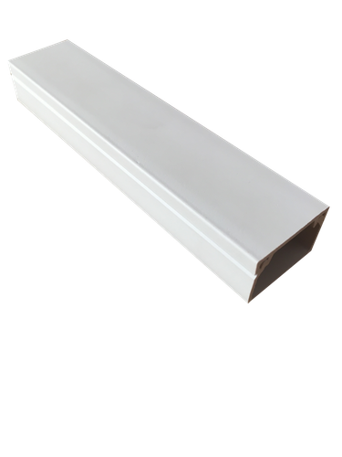 Self Adhesive Mini Trunking Cable Tidy Plastic Cover Channel Conduit TV ...