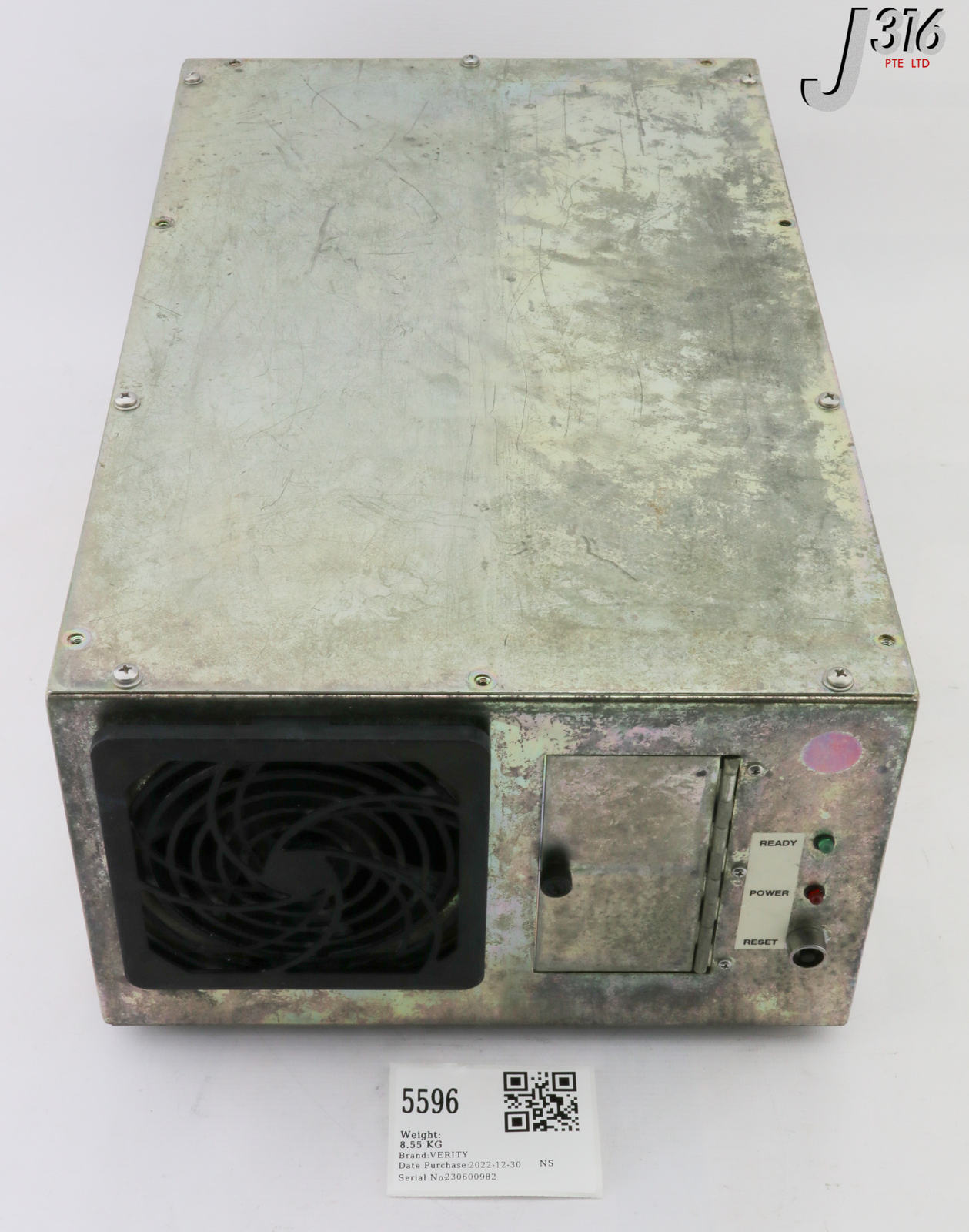 5596 VERITY MONOCHROMATOR ENDPOINT DETECTOR CONTROLLER P/N 1000389 ...