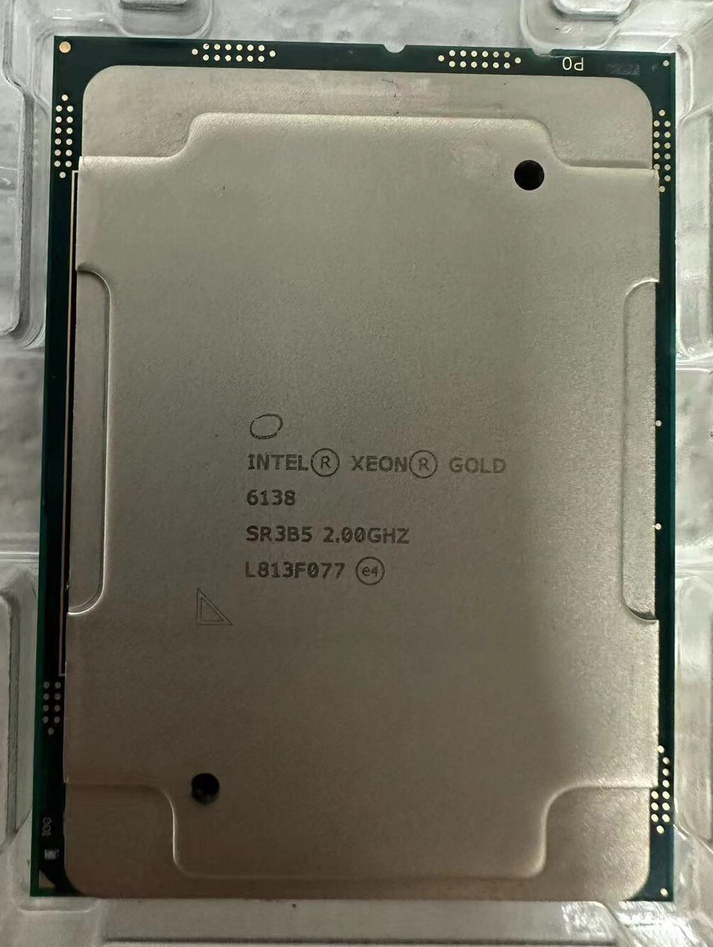 Intel Xeon Gold 6138 2GHZ 20 core 40 threads FCLGA3647 cpu processor ...