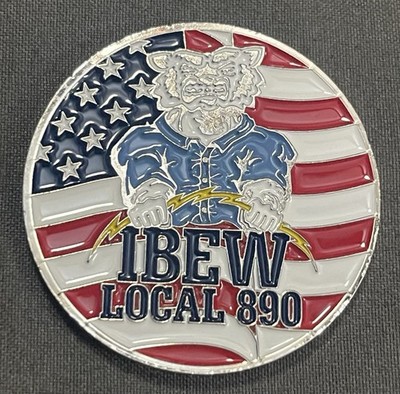IBEW Local 890 Janesville Wisconsin Challenge Coin | eBay