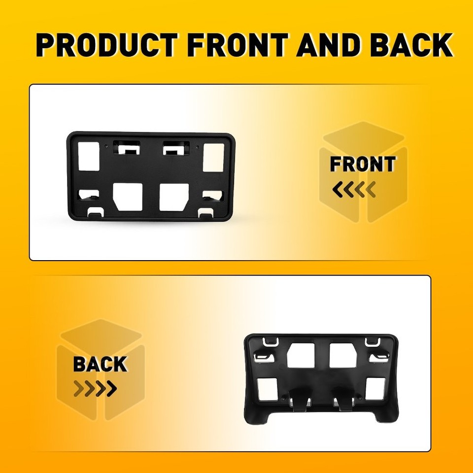 Front License Plate Bracket For 2008-2014 Ford E150 E250 E350 E450 ...