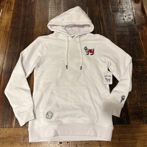 GOAT USA Santa Christmas Men’s Hooded Sweatshirt Sizes NWT | eBay