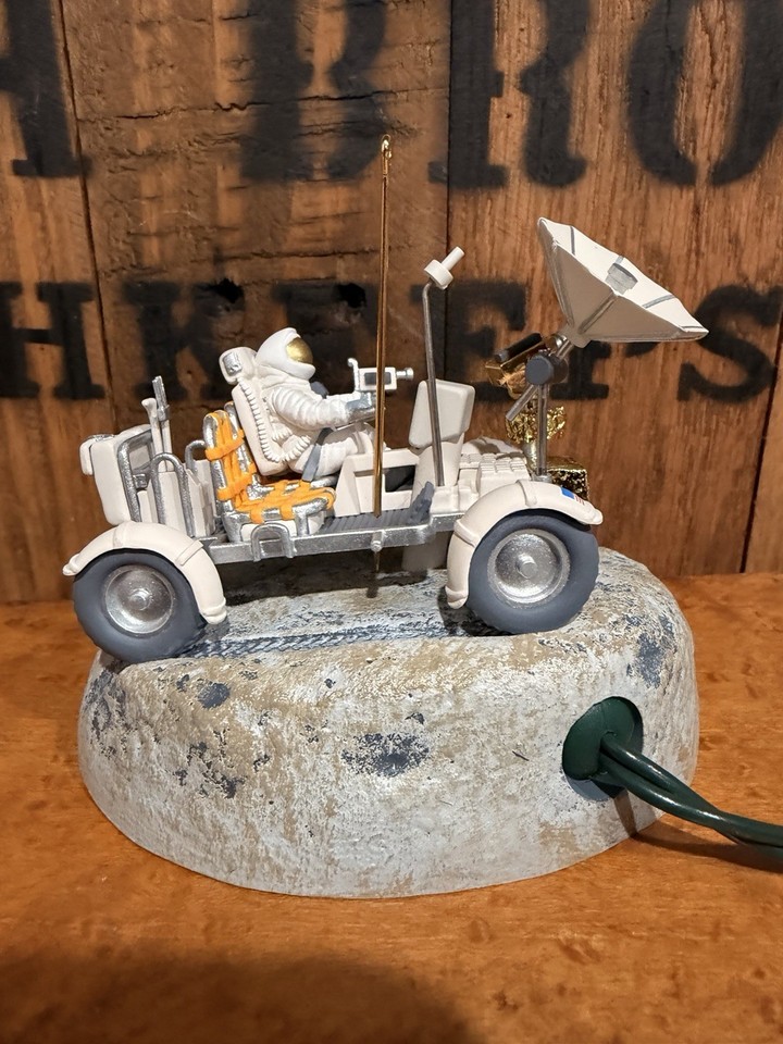 1999 Hallmark Keepsake 1971 Lunar Rover Vehicle Ornament Lights Up ...