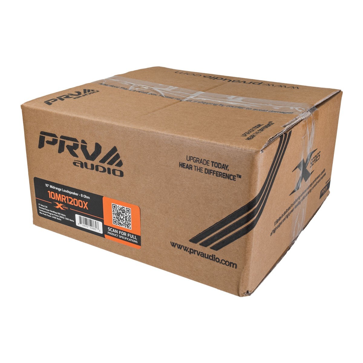 2x PRV 10" Midrange Speaker 10MR1200X 2400W 8 Ohm High Output Pro Audio ...