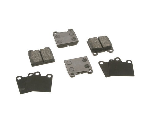 For 1986-1989 Mercedes 560SL Brake Pad Set Rear Textar 87435HBXH 1987 ...