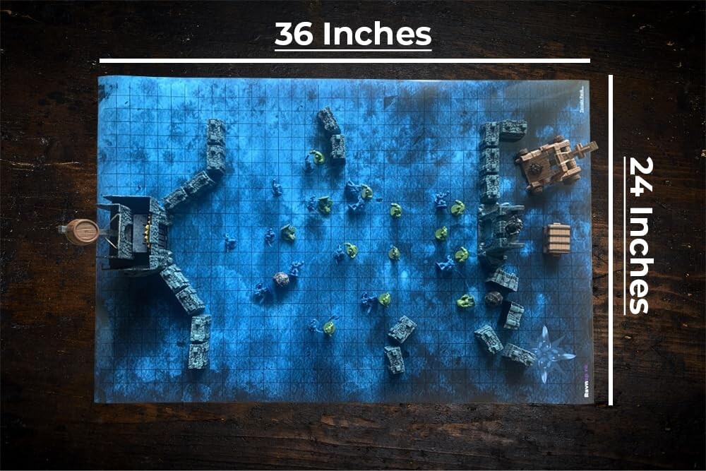 Ravnspire RPG DND Battle Mat 24” x 36” 3 Pack Terrain Pack 1 | eBay