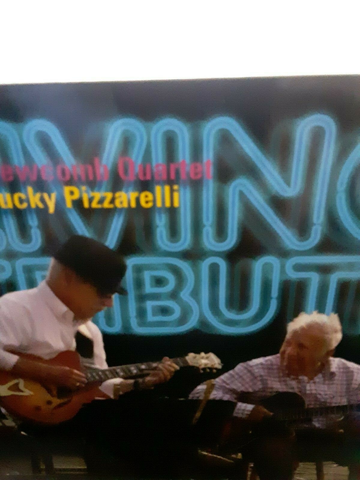 Living Tribute-Larry Newcomb Quartet like new cd Bucky Pizzarelli jazz ...