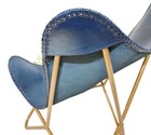 Relaxing Chair-Blue Butterfly Chair For Home & Café–Living Room Chair ...