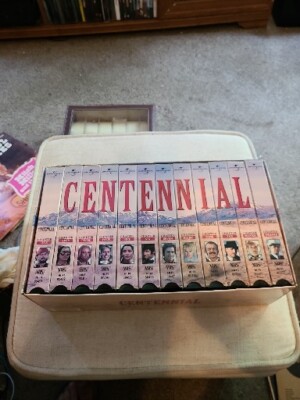 Centennial:: The Complete 1978 TV Mini-Series Box Set 1997 VHS 12-Tape ...