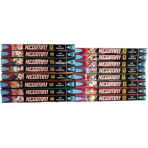Negima Manga Lot Collection Of 16 Books 1-7 & 10-16 & 18-19 Not ...