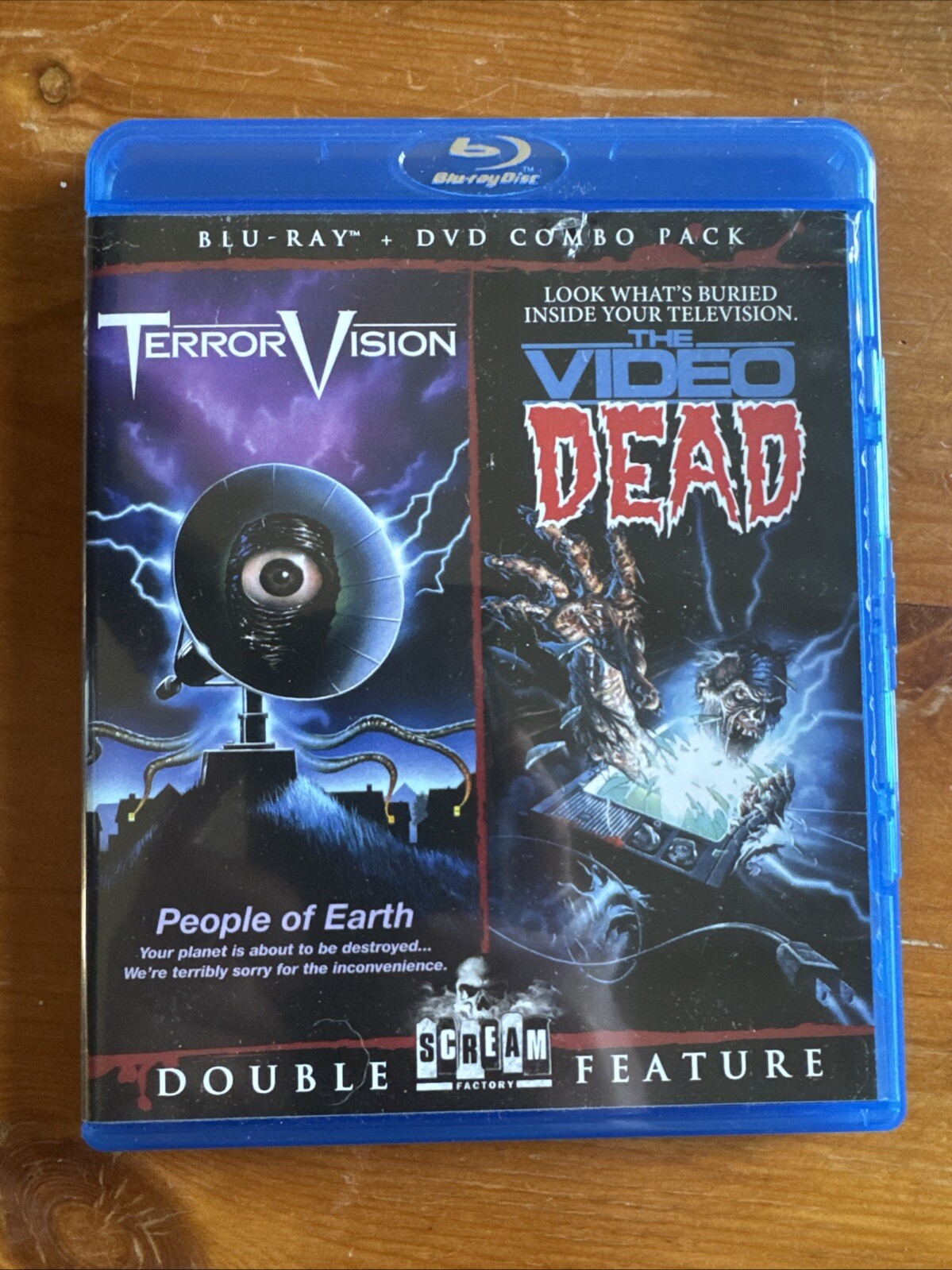 TerrorVision / The Video Dead (Blu-ray, 1986-1987) - Scream Factory | eBay