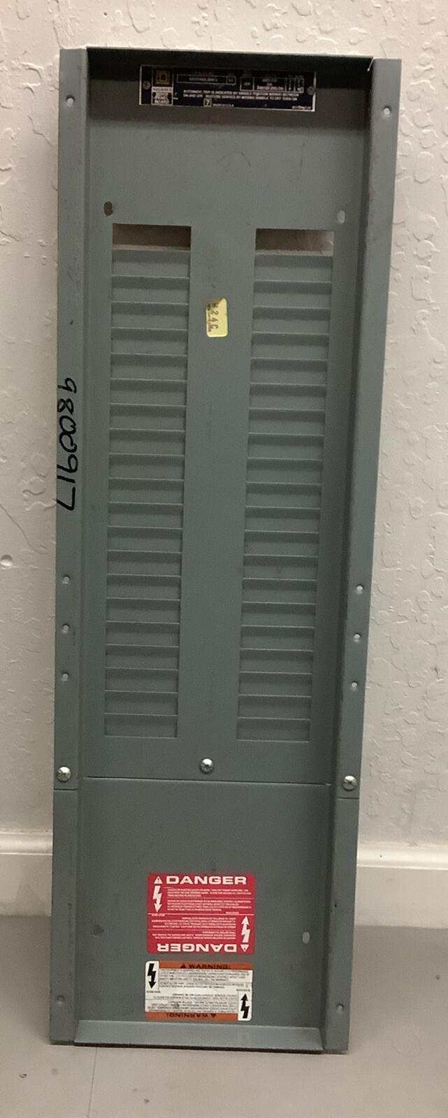 Square D NQOD442L225CU Panel Board Cover 225A 240V 3 Phase (r2) | eBay