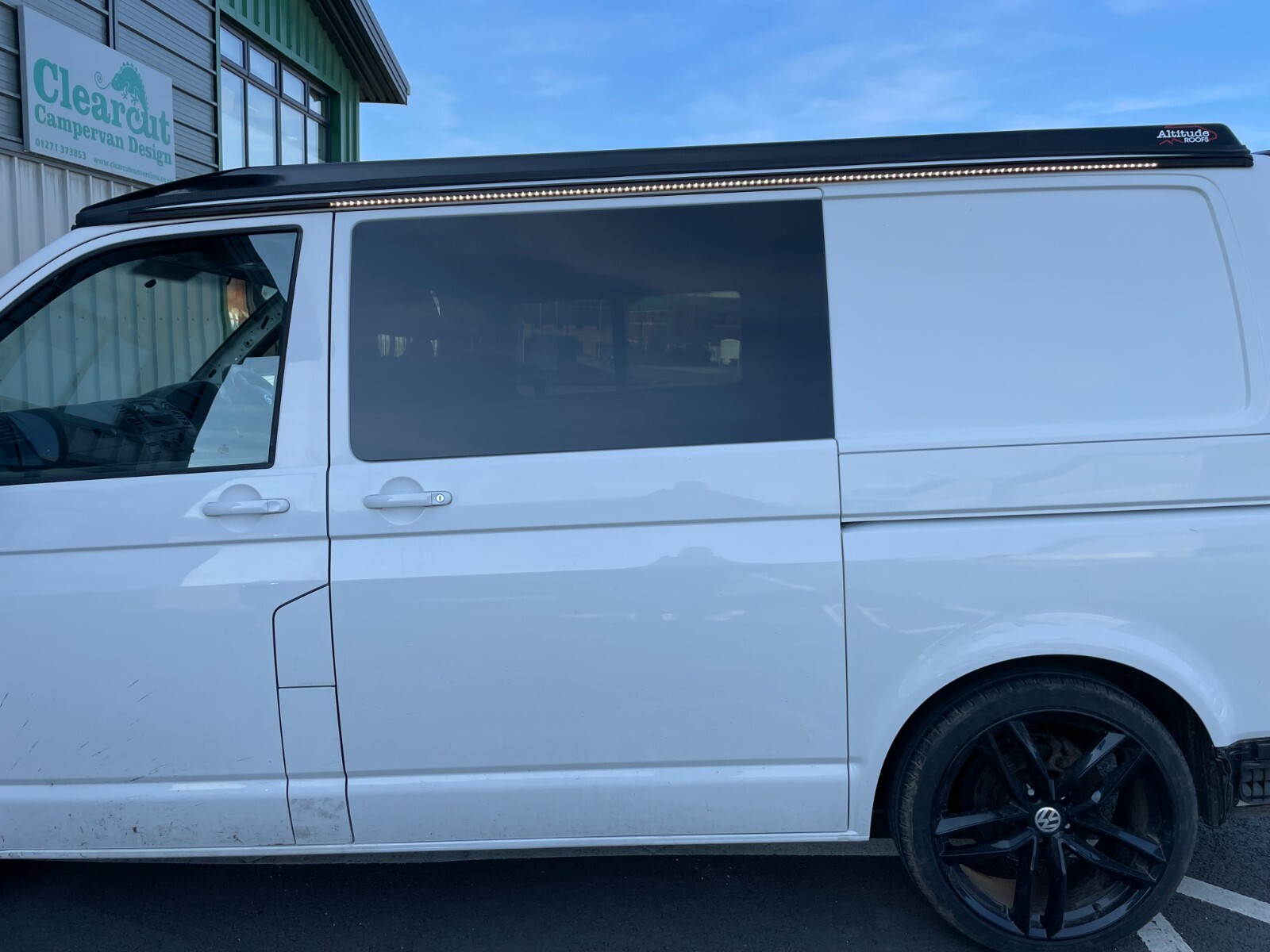 VW T5 T6 Awning Rail & LED, Campervan, Reimo Multi Rail C- Channel ...