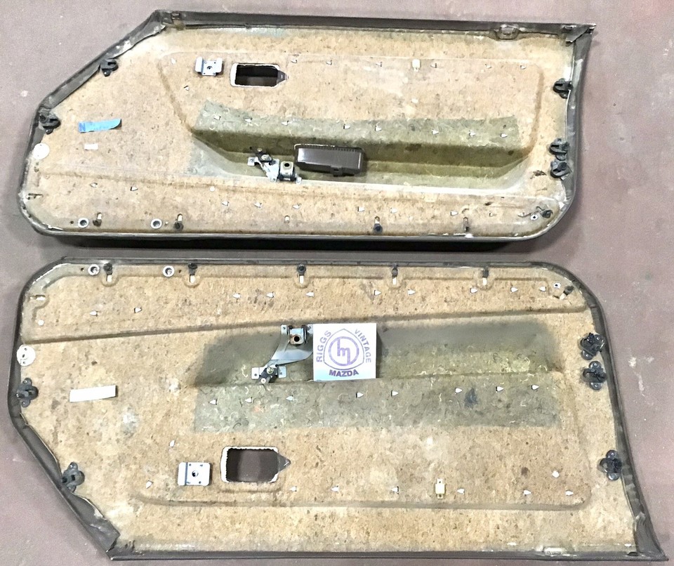 Mazda Rx7 S3 GSL GSLSE 1984 1985 Brown Door Panels Door Card | eBay