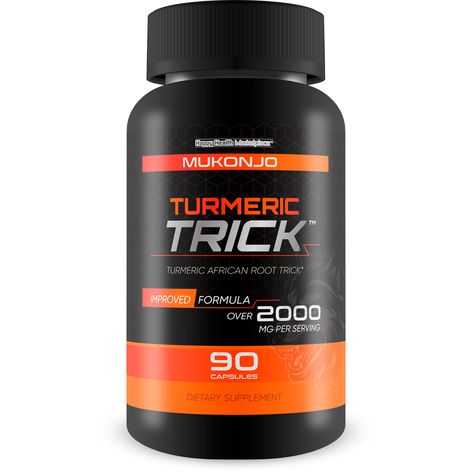 Mukonjo Turmeric Trick - with Vitamin D and Zinc for Men - Turmeric ...