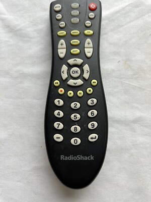 RADIO SHACK 15-302 TV/DVD 3 Device Universal Remote Control TV VCR | eBay