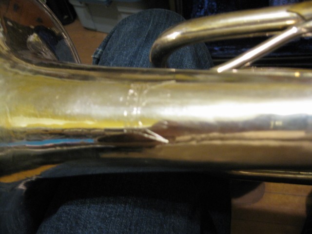 king 1130 flugabone king trombone marching in silver very good ...