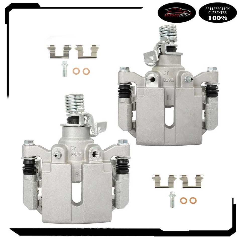 Rear Brake Calipers w/ Bracket Set (2) For Chevrolet Impala Pontiac ...