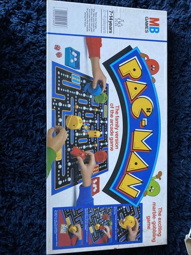 VINTAGE Pacman Pac Man MB Board Game Arcade Family Strategy 1982 RETRO ...