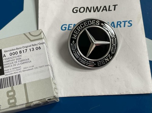 Genuine Mercedes-Benz Hood Badge Emblem OE 0008171306 W176 R231 C218 ...