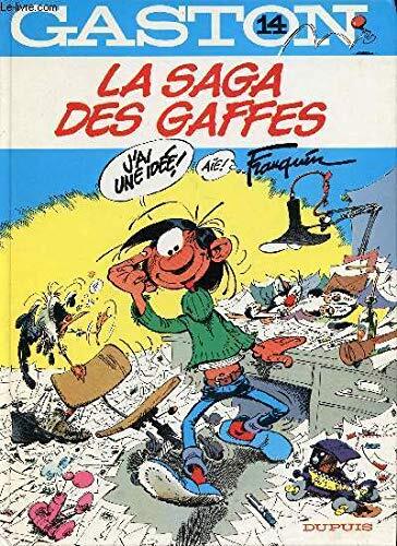 LA SAGA DES GAFFES (GASTON LAGAFFE) (FRENCH EDITION) By A Franquin ...