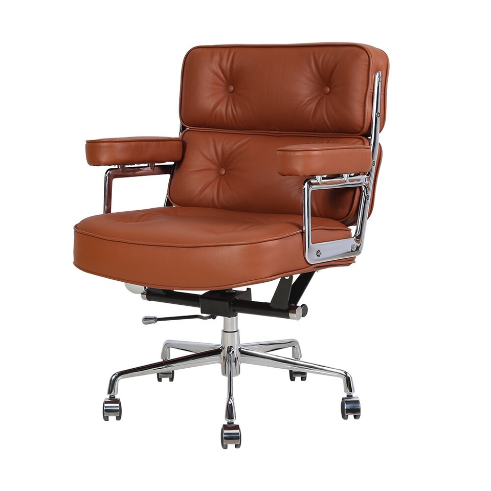 Computer Gaming Office Chair Lounge Chair and Ottoman Leather Task Desk ...