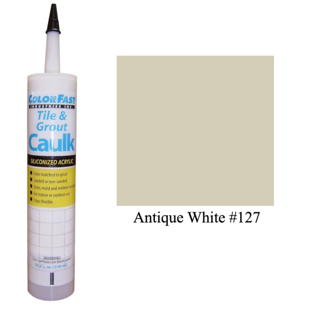 Colored Caulk to Match Custom Building Products Grout Color - Sanded or ...