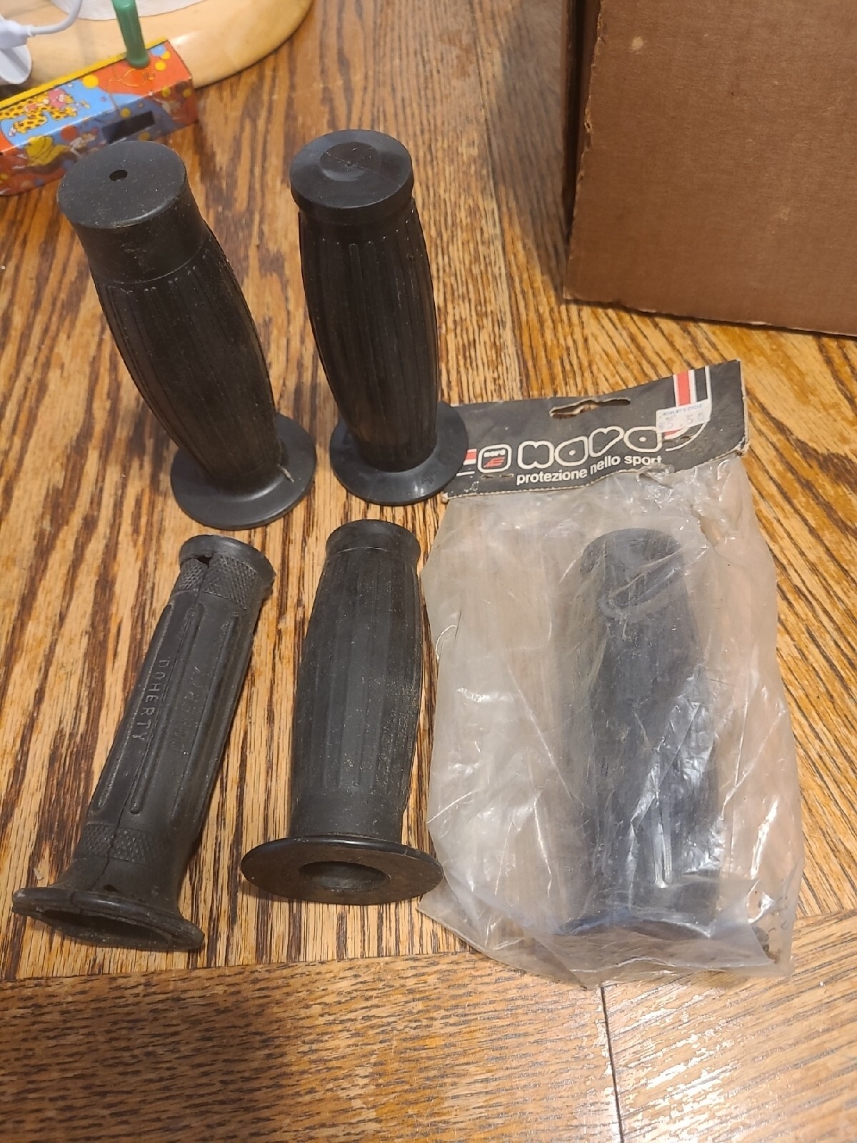 Assortment Of 5 Handle Grips For Motorcycle | eBay