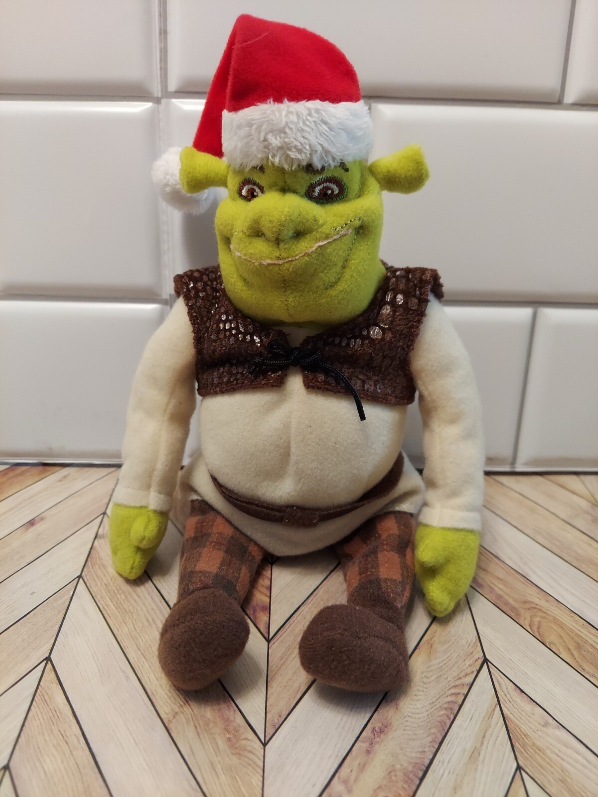 Ty Shrek Christmas Plushie | eBay