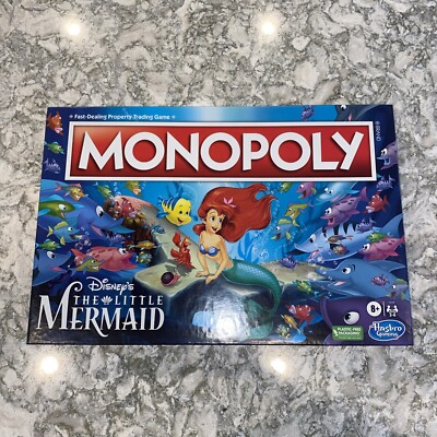Monopoly: Disney's Little Mermaid Edition [Board Game, 2-6 Players ...