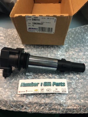 New Genuine GM 12629037 Ignition Coil 2.8L 3.6L STS Outlook Enclave ...