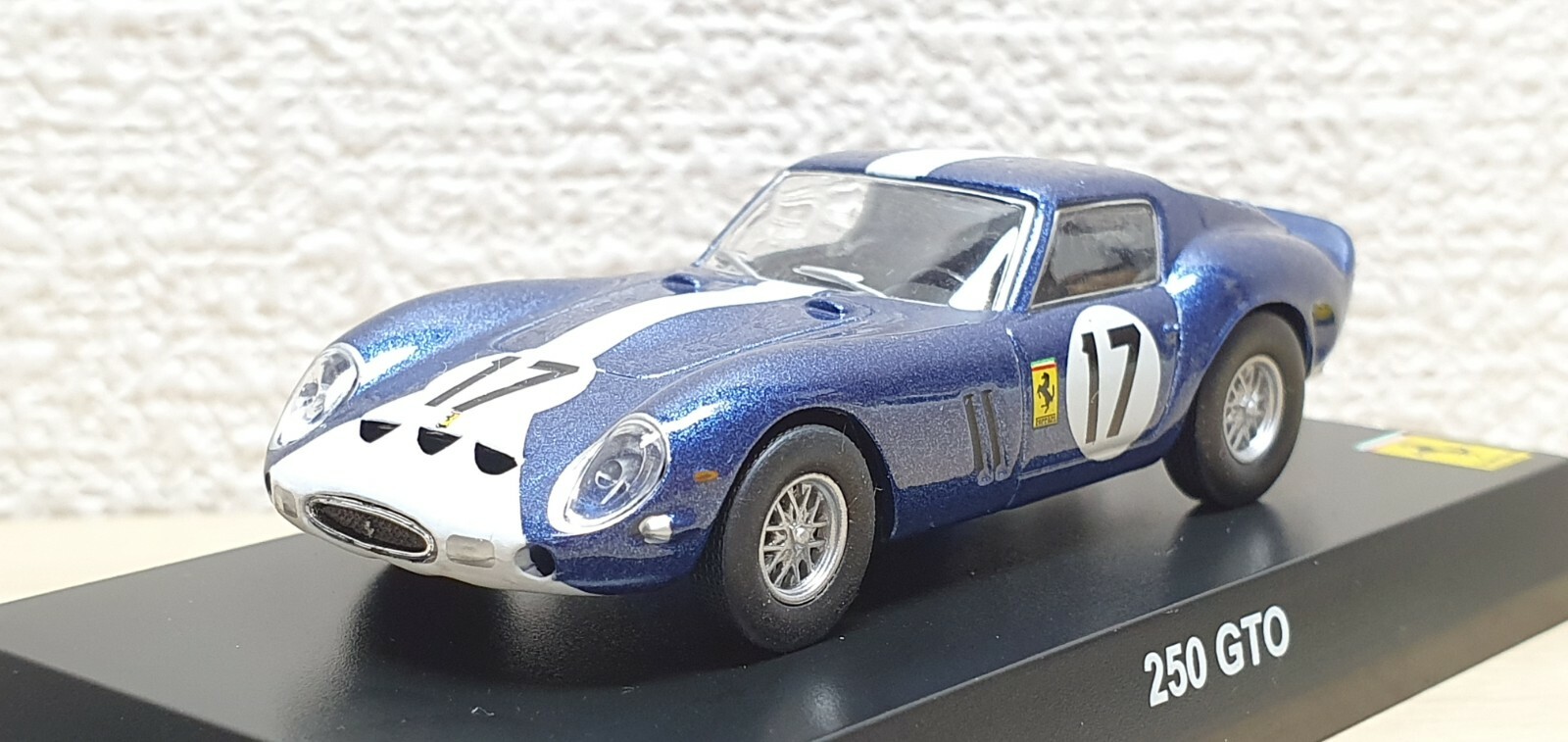 1/64 Kyosho FERRARI 250 GTO RACING #17 BLUE diecast car model NEW | eBay