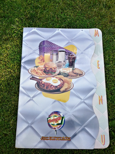 Original Denny's American Diner Restaurant Table Menu 1998 UK Seller ...