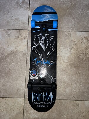 Tony Hawk Signed Official Signature Series Skateboard Superstar GOAT ...