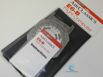 ASA E6-B MANUAL FLIGHT COMPUTER from ASA p/n E6B-Aluminum | eBay