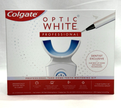 Colgate Optic White Professional Take Home Kit Enamel Safe Teeth ...