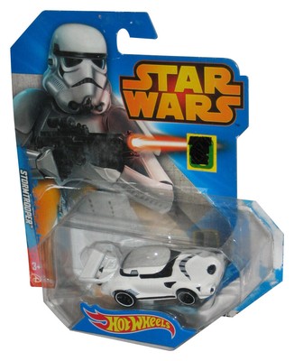 Star Wars Hot Wheels Stormtrooper Character (2014) Die-Cast Toy Car ...