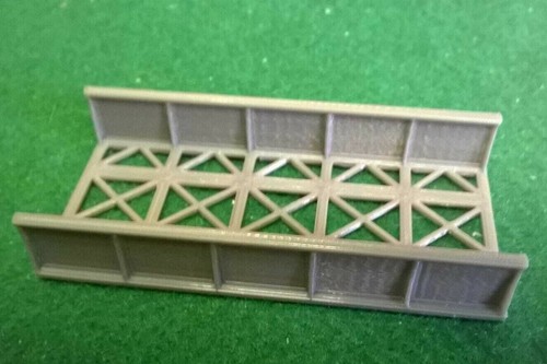 Girder Bridge N Gauge for Model Railway Single Track Bridge Sides ...